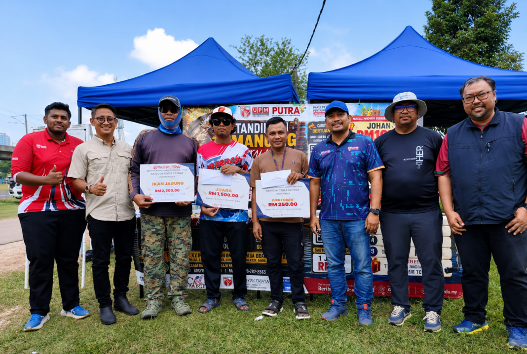 TUAH UMPAN CACING HADIAHKAN FIRDAUS GELARAN RAJA TALAPIA UPM 2026 ...